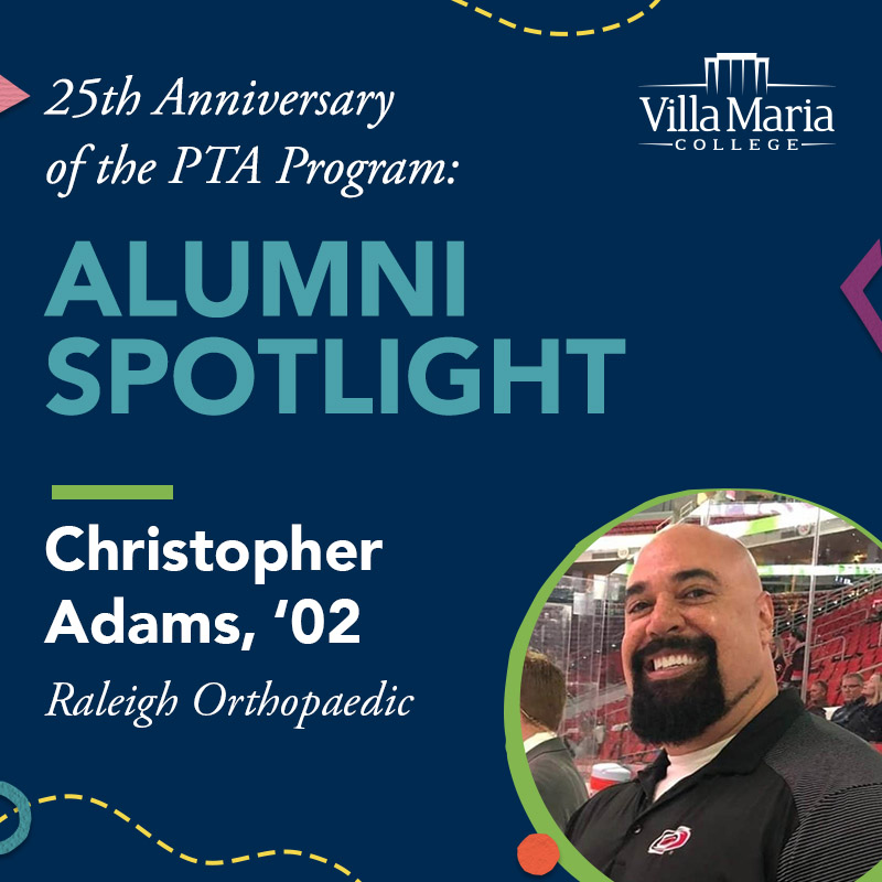 Christopher Adams, '02 - Villa Maria College